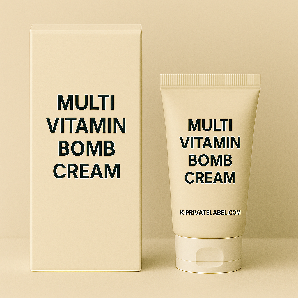 MULTI-VITAMIN BOMB CREAM – Launch Global-Ready K-Beauty with KPrivateLabel