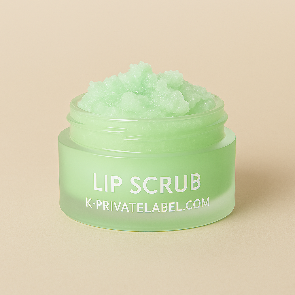 LIP SCRUB – Mint & Lime – Launch Global-Ready K-Beauty with KPrivateLabel