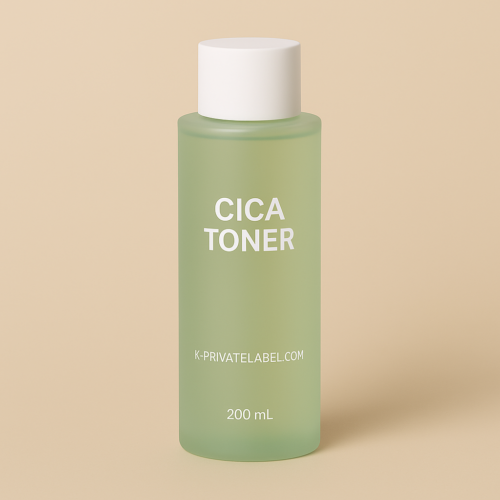 CICA TONER – Launch Global-Ready K-Beauty with KPrivateLabel