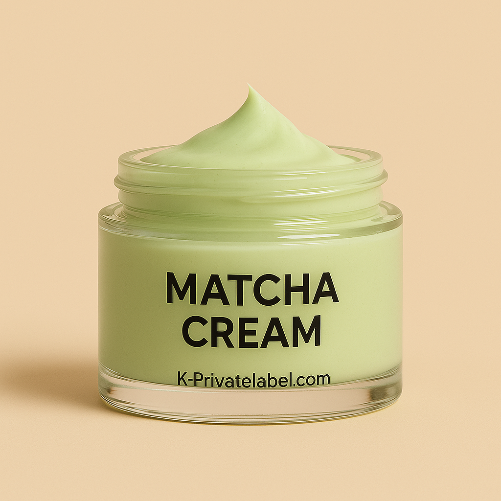 MATCHA CREAM – Launch Global-Ready K-Beauty with KPrivateLabel